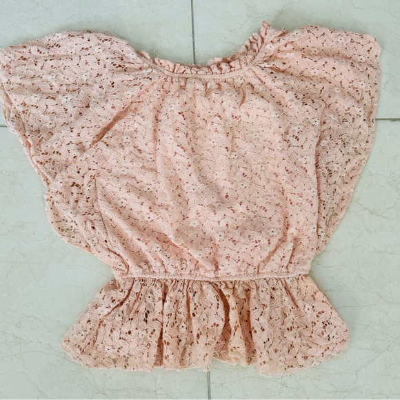 Tops | Pinkpeach Color Off Shoulder Top | Poshmark